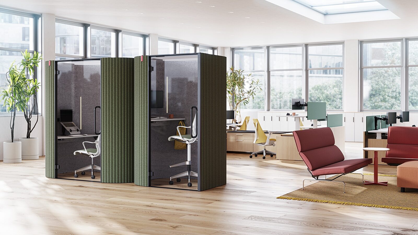 Creative Office Resources | Bay Work Pod by Herman Miller