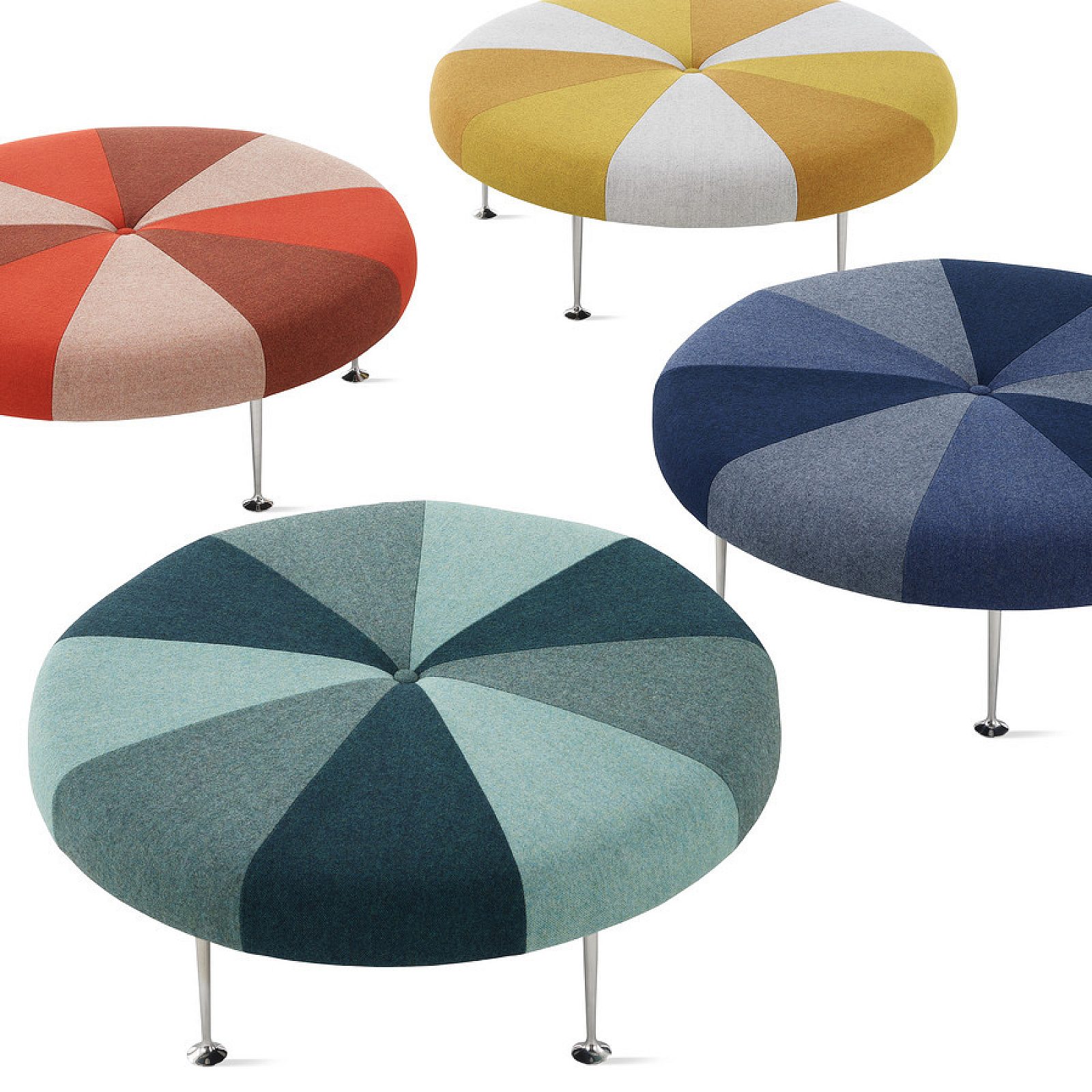 Creative Office Resources | Girard Color Wheel Ottoman