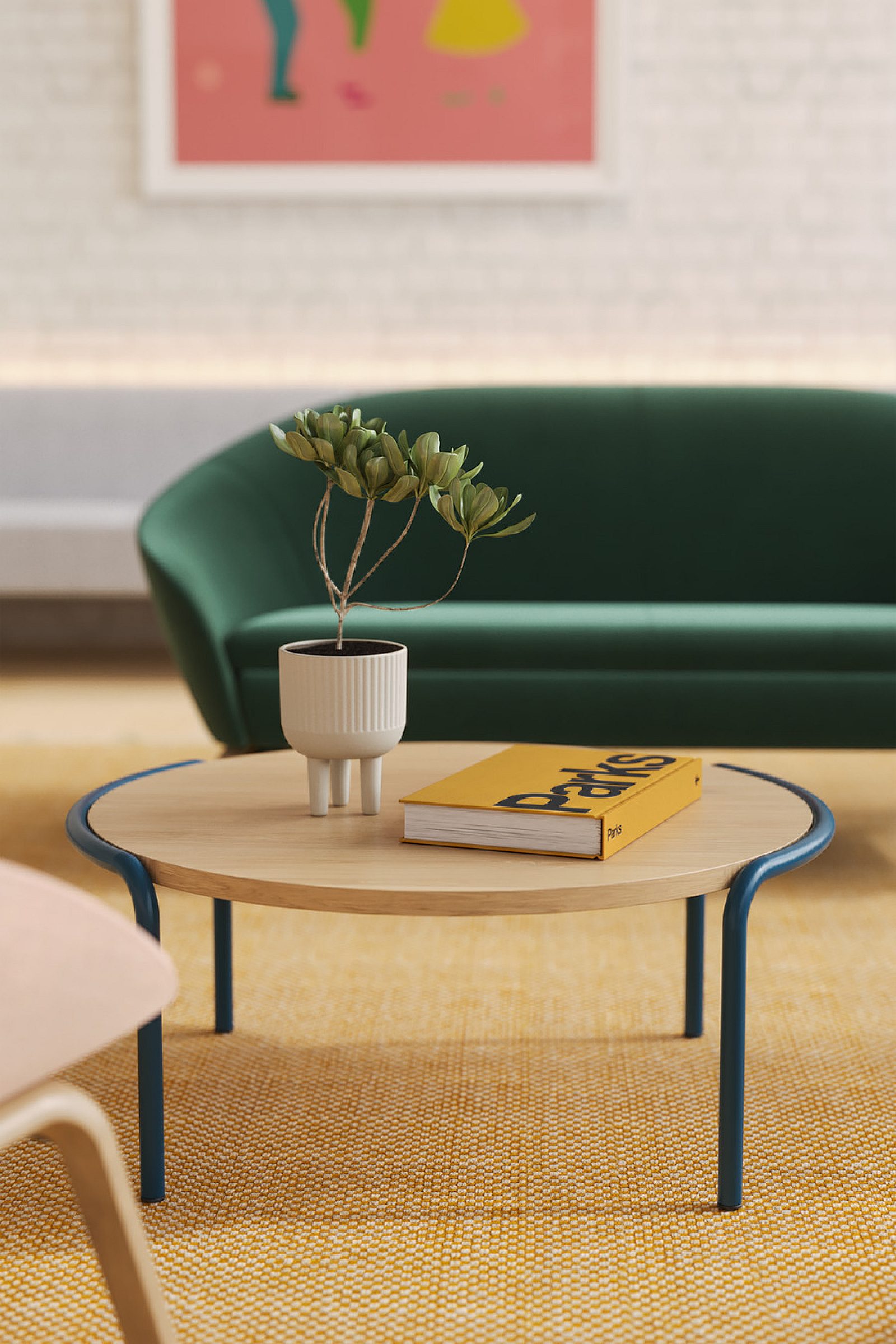 Creative Office Resources | Sweep Coffee Table