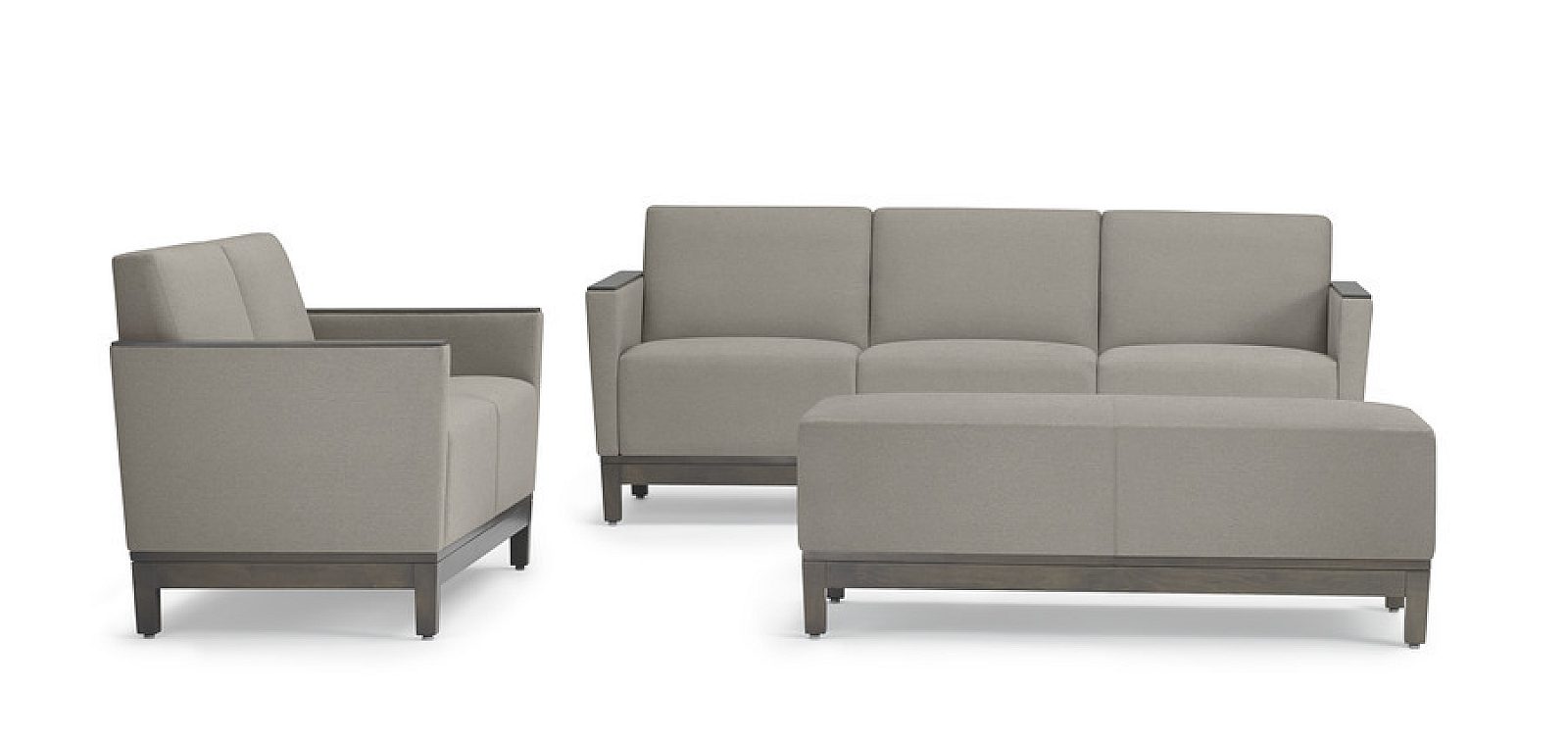 Creative Office Resources | Nemschoff Brava Platform Multiple Seating